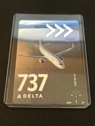 NEW Release 2025 Delta Air Lines 737 Pilot Trading Card Centennial ...