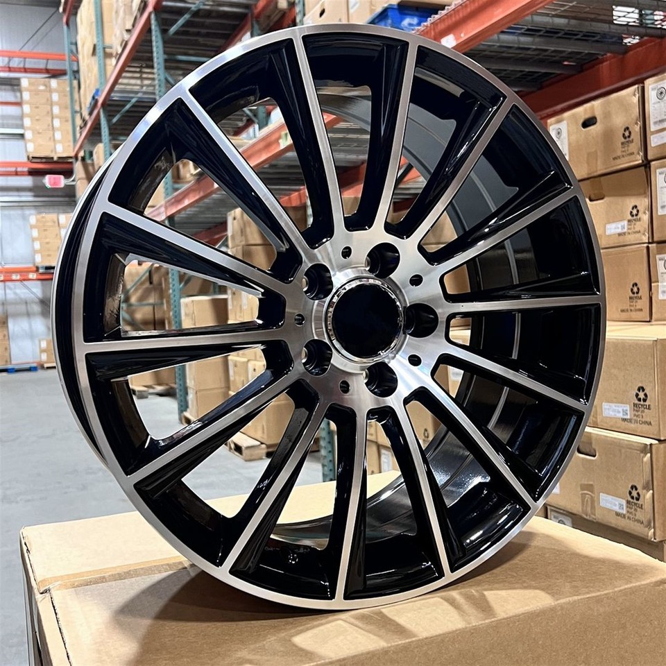 18" S63 AMG STYLE WHEELS RIMS FITS MERCEDES BENZ S CLASS S430 S500 S550 ...