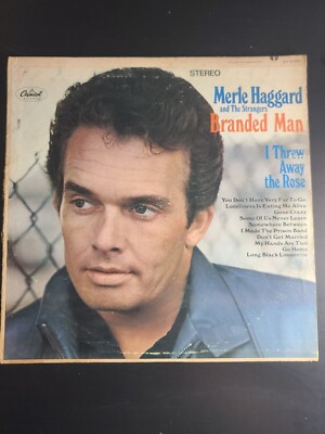 Merle Haggard And The Strangers - Branded Man LP 1967 Capitol ST-2789 ...