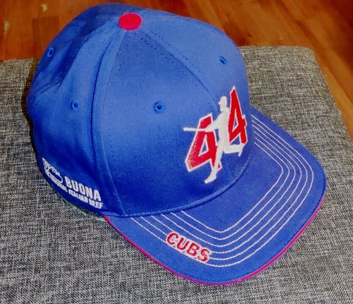 Buona Beef Anthony Rizzo "44" Hat Rare Chicago Cubs Baseball Cap ...
