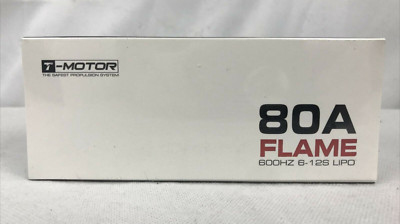 T-Motor 80A Flame Electronic Speed Controller For Brushless Motor 600HZ ...