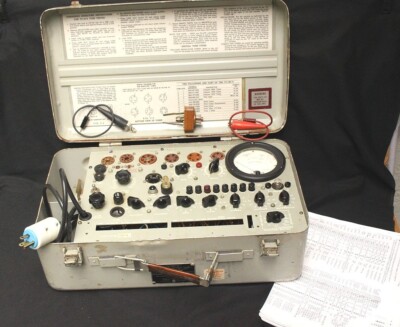 Tube Testers - Roll Chart