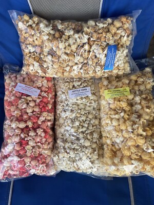 Kettle/Caramel/Cinnamon/Cheese - Holiday Popcorn Mix | eBay