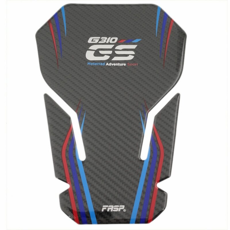 For BMW G310GS 2016-2023 3D carbon fiber texture full fuel tank decal ...