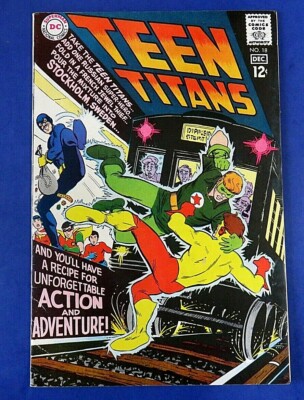 TEEN TITANS #18 COMIC BOOK ~ 1st APP & ORIGIN STARFIRE ~ 1968 DC Comics ...
