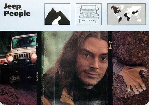 JEEP PEOPLE, LOT OF 2 WEIRD ADS, 4 X 6 CARDS, CANADA, AUTO (U215) | eBay