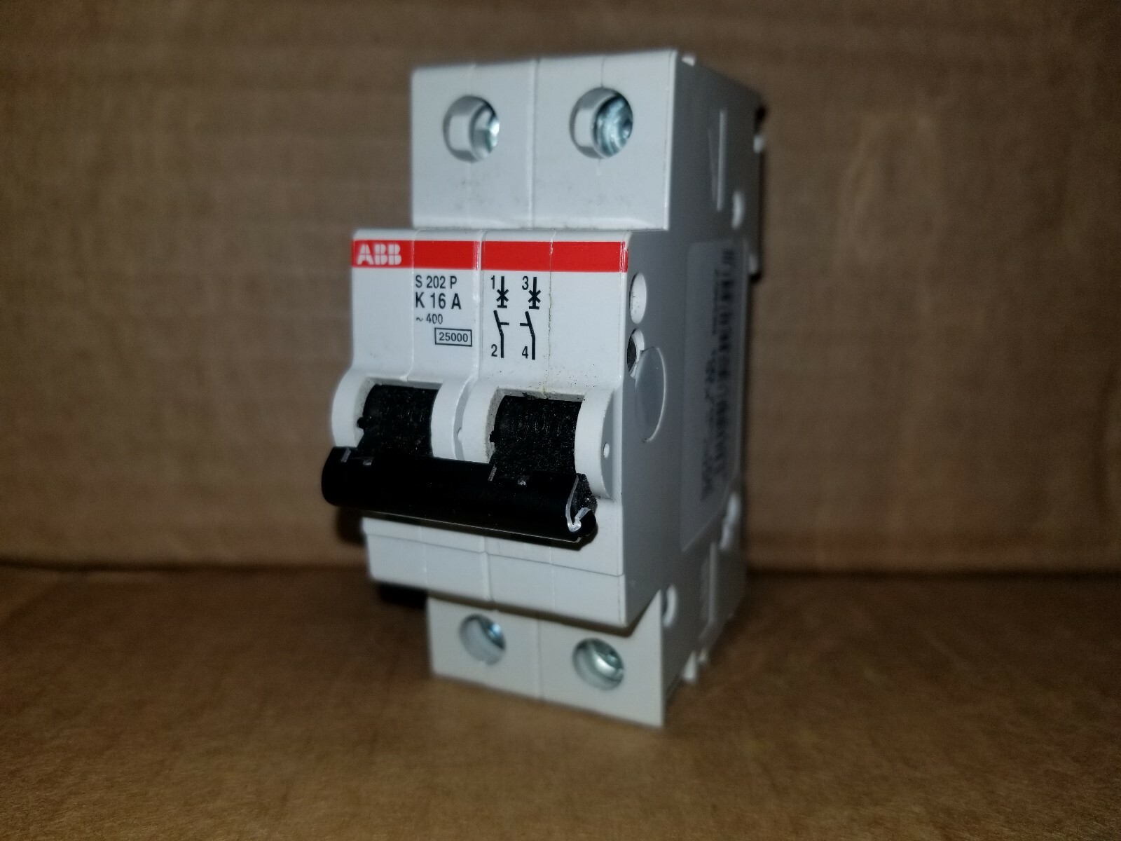 Abb, S202P-K16, S200 Miniature Circuit Breaker, 2P K 16A 480Y/277 | eBay