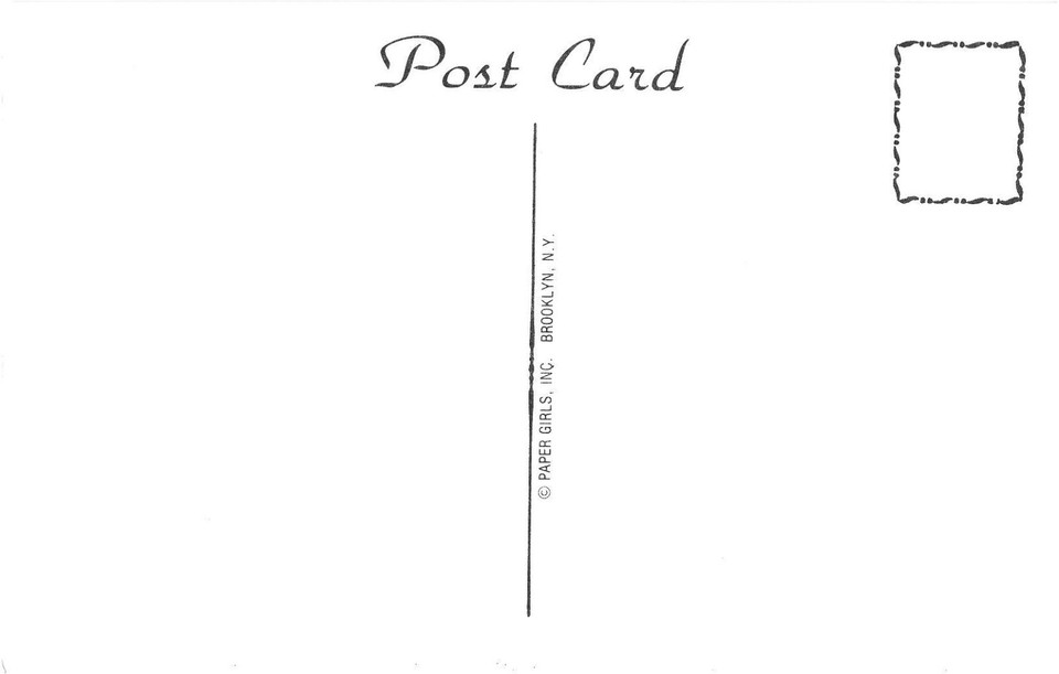 The Paper Dolls of New York, New Jersey, National Post Card Week ...