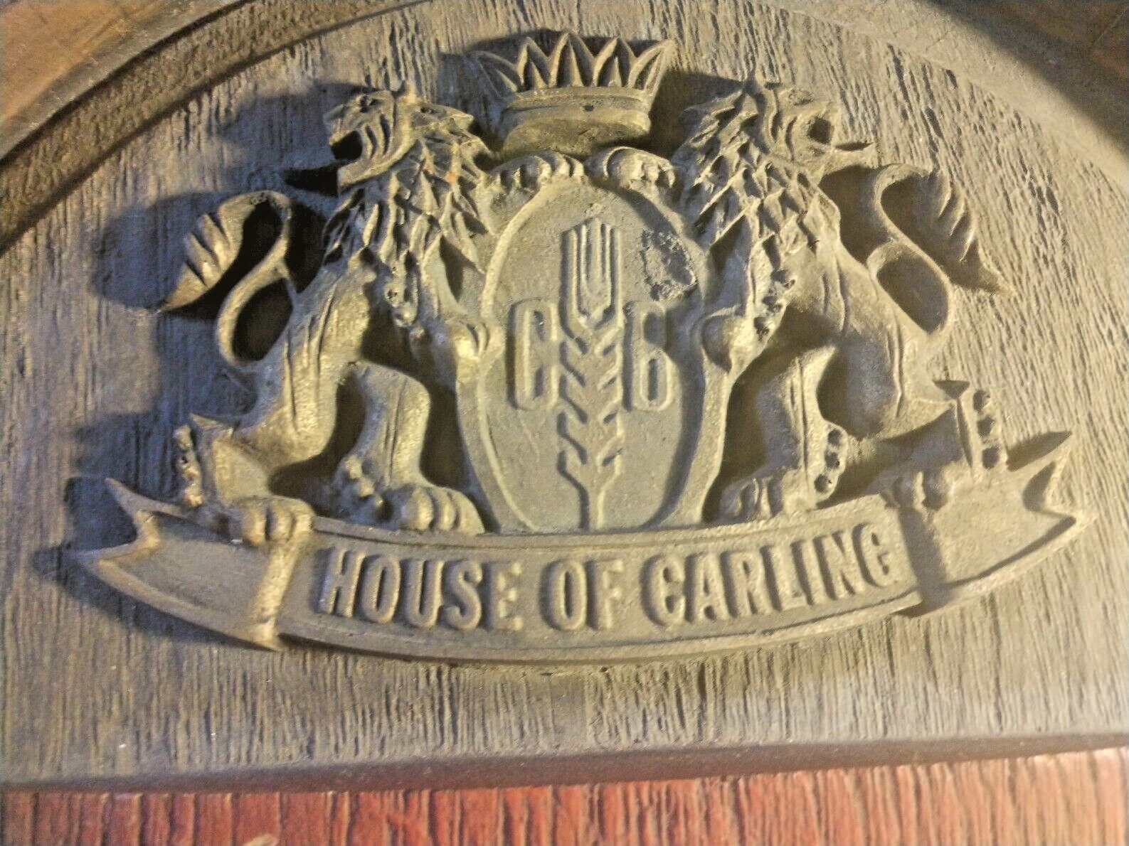 Carling Black Label Lager Beer 1/4 Whiskey Barrell Wall Sign | eBay