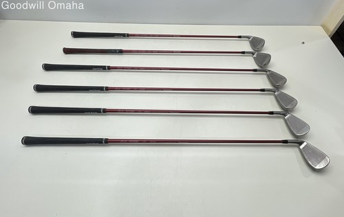 Slazenger Raw Distance S, P, 4, 5, 7, 8 Iron Ladies Golf Club Set ...
