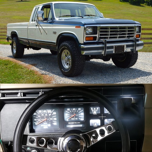 Gauge Cluster LED Dash kit White For Ford 1981-1985 F100 F85150 F250 ...