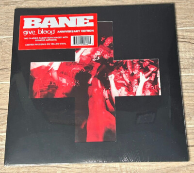 Bane Give Blood anniv ed LP NEW sealed hardcore Mindforce Have Heart ...