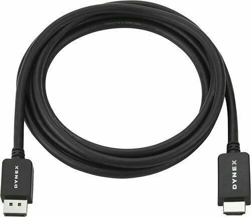 Dynex 6 inch DisplayPort-to-HDMI Cable - Black for sale online | eBay