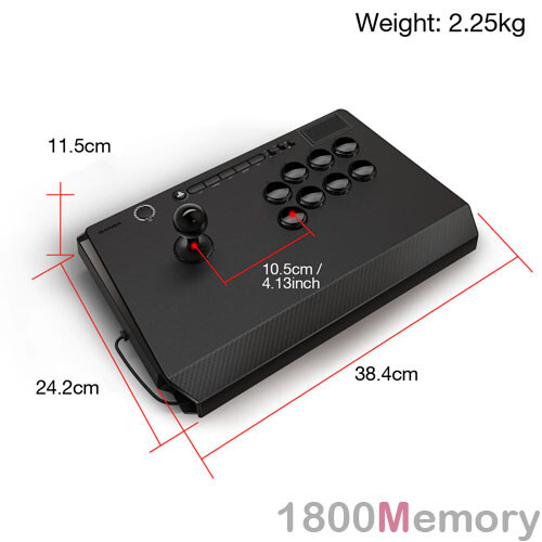 Qanba Titan Fight Stick Model B1 Arcade Sanwa OBSF Buttons JLF Joystick ...