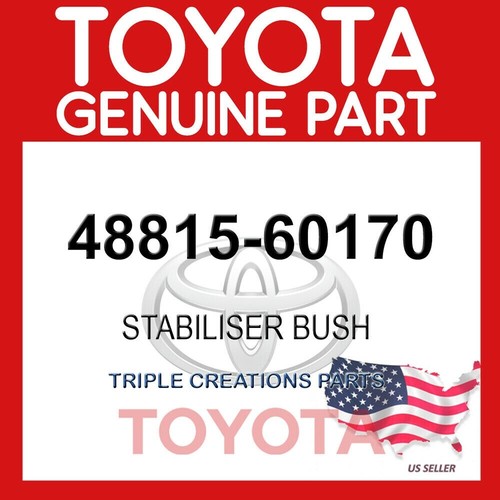 4881560170 GENUINE Toyota STABILISER BUSH 48815-60170 OEM | eBay