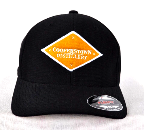 *COOPERSTOWN DISTILLERY* New York FLEXFIT Fitted L/XL Ball cap hat ...