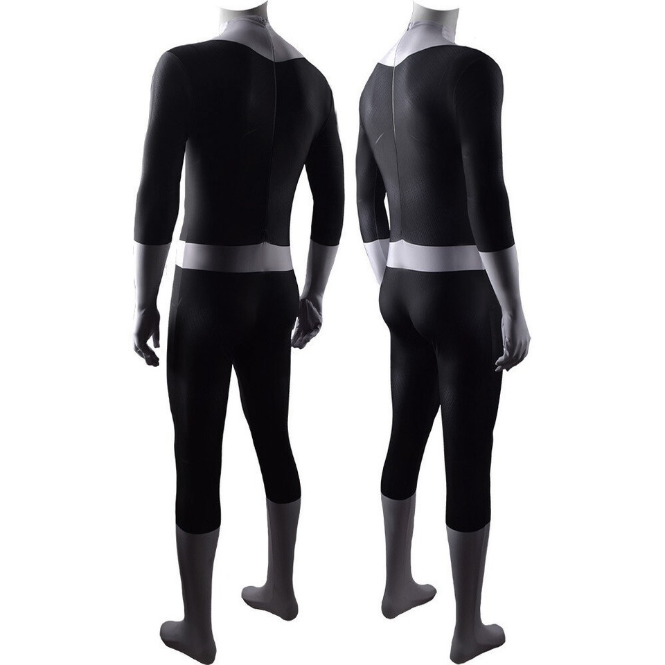 Adults Kids Danny Phantom Cosplay Costume Printed Superhero Halloween ...