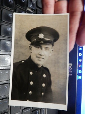 WW2 photo auxiliary FIREMAN 1941 12 X 8 CM PORTRAIT BY JEROME | eBay UK