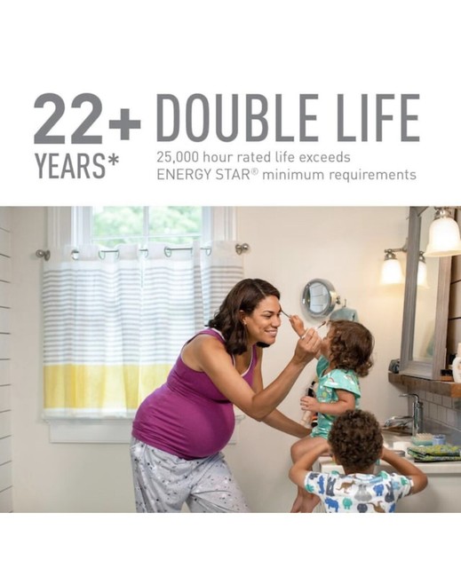 Cree Lighting 60w LED Candelabra E12 Base Daylight 5000k Dimmable 2 ...