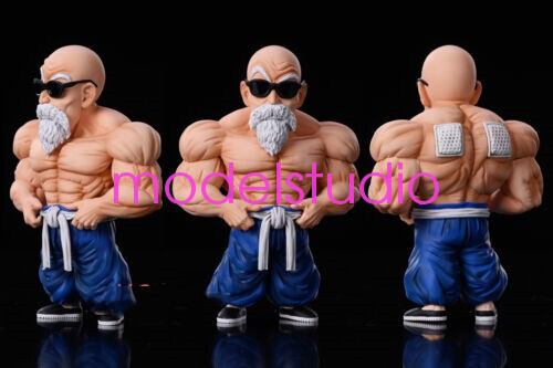 League Studio Dragon Ball Muscle Master Roshi Resin Statue In Stock WCF ...