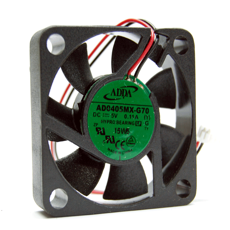 ADDA 40mm x 10mm Fan 5V DC Mini 2 Pin VGA (JST PH2.0) Hypro Bearing ...