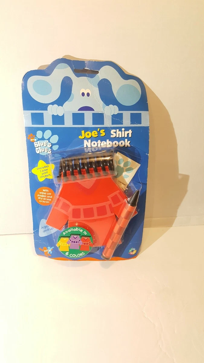 Blues Clues Handy Dandy Shirt Notebook