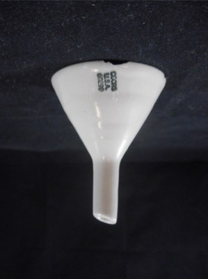 COORSTEK Porcelain 10mL Hirsch Filter Funnel 25-30mm Diameter Paper ...