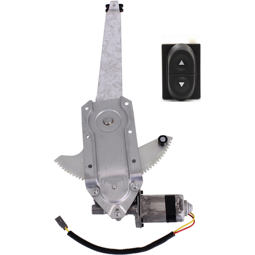 Window Regulator Glass Front Driver & Passenger Side for F350 Truck ...