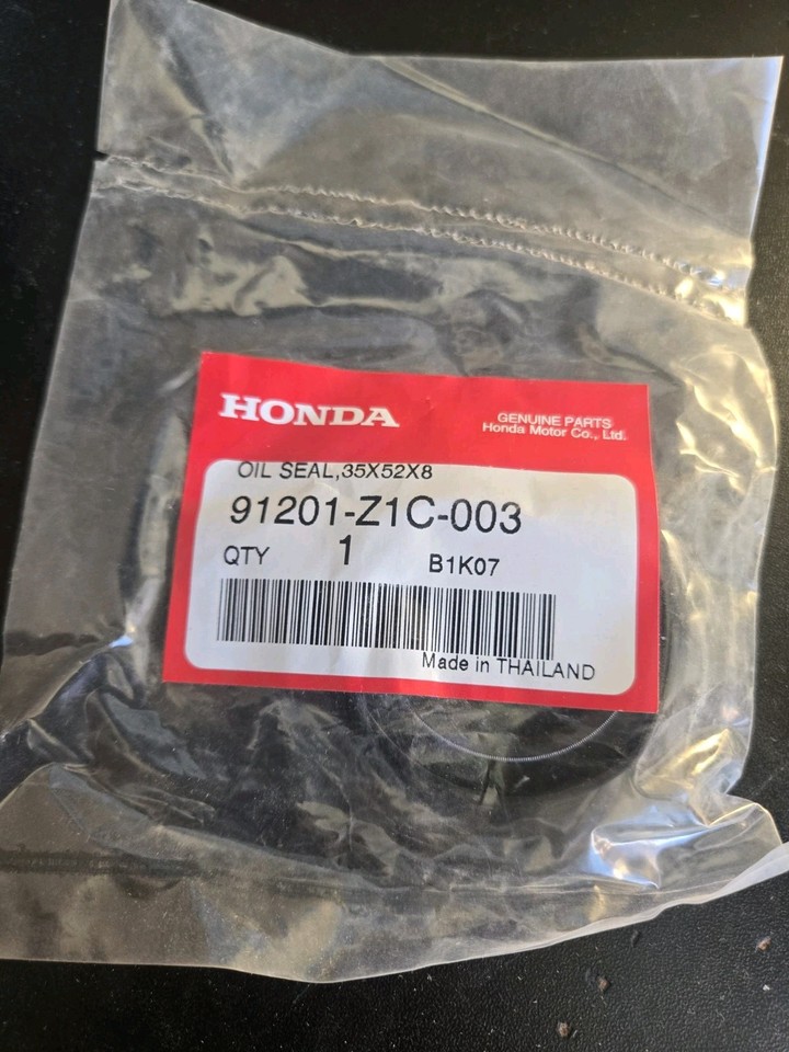 Honda Oil Seal 91201-Z1C-003/ Bin 012 | eBay