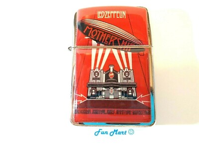 MINT NEVER FIRED LED ZEPPELIN ALBUM ADVERTISING LIGHTER "MOTHERSHIP ...