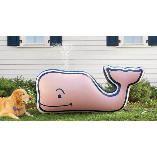 NIB Vineyard Vines For Target Pink Inflatable Whale Sprinkler Floatie ...