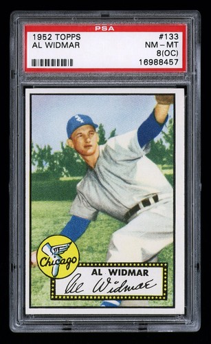 1952 Topps #133 Al Widmar PSA 8 OC | eBay