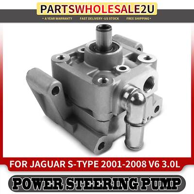 Power Steering Pump for Jaguar S-Type 2001 2002-2008 V6 3.0L C2C1080 ...