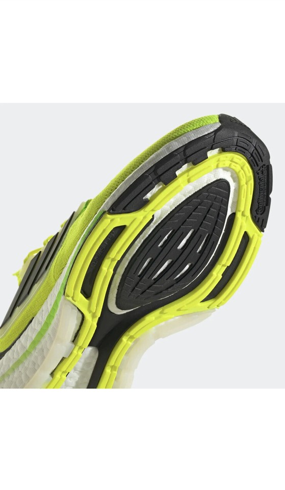 Men's Adidas UltraBoost 22 Running Shoes Solar Yellow / Black Sz 14 ...