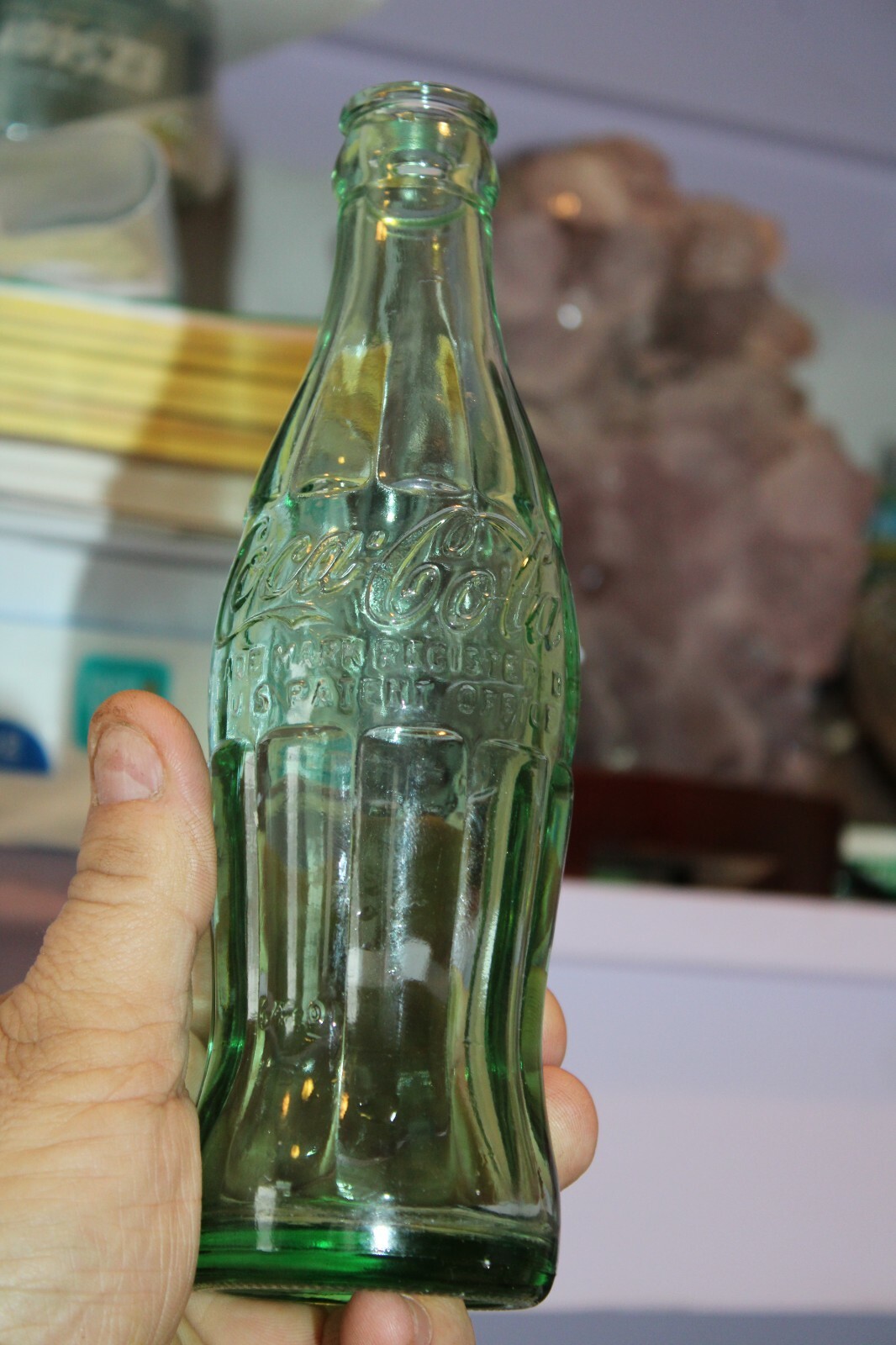 Antique, 6 1/2 oz., Teal, Coca Cola, Soda Bottle, Sharon, PA, Item # A ...
