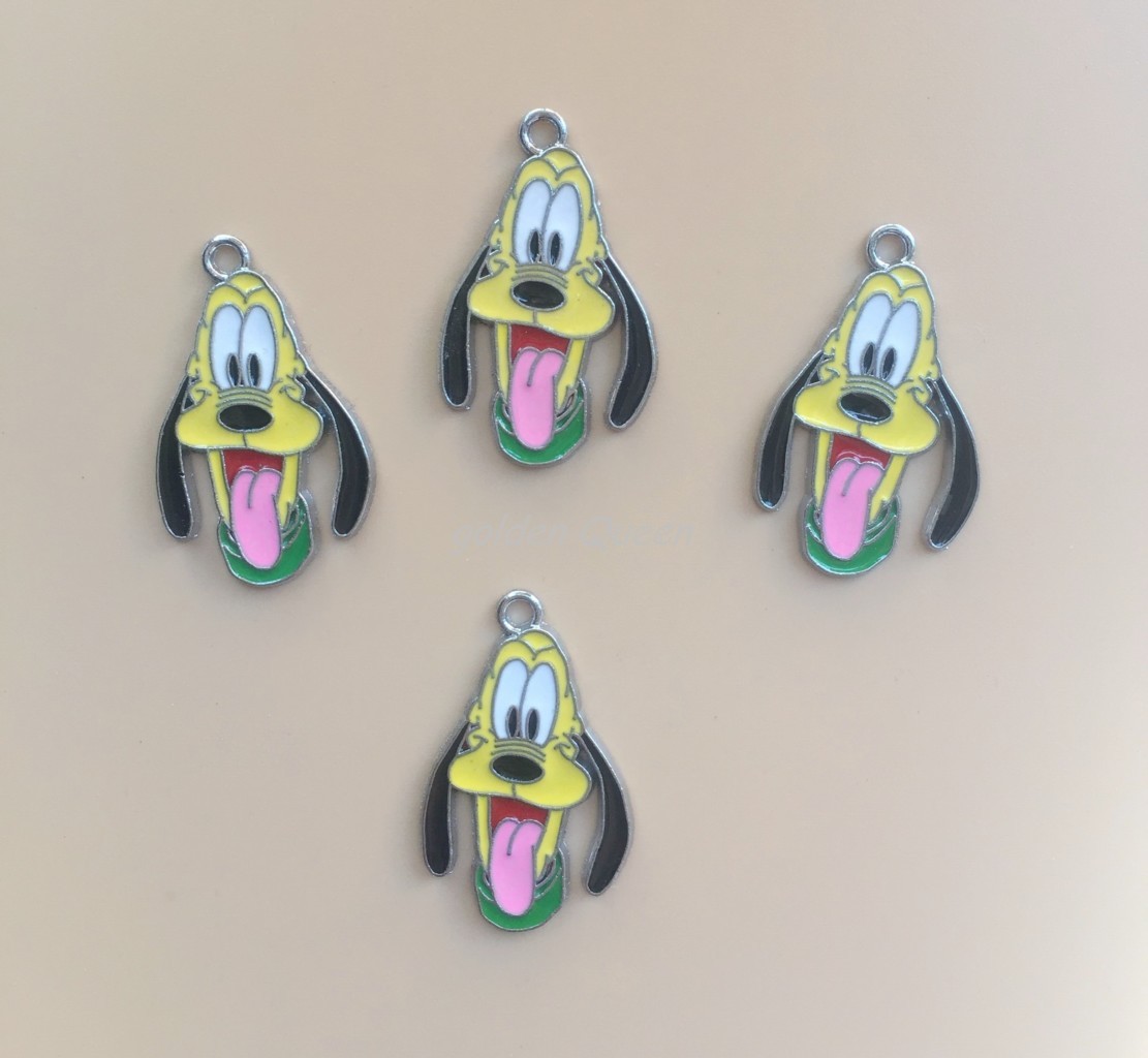 Lot cartoon Pluto Metal Charm Pendants DIY Jewelry Making gift | eBay
