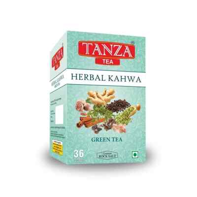 Tanza Tea Herbal Kahwa Green Tea 36 Tea Bags Free Shipping World Wide ...