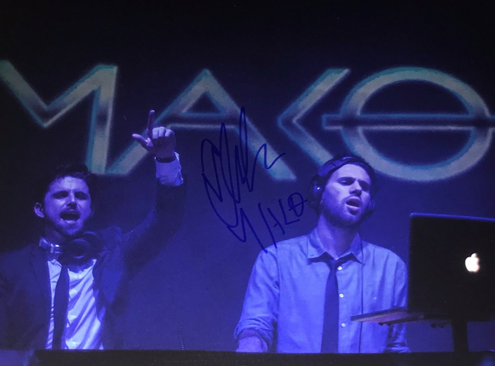 Mako Alex Seaver DJ Electro Dance Signed 8x10 Photo Autographed COA E1 ...
