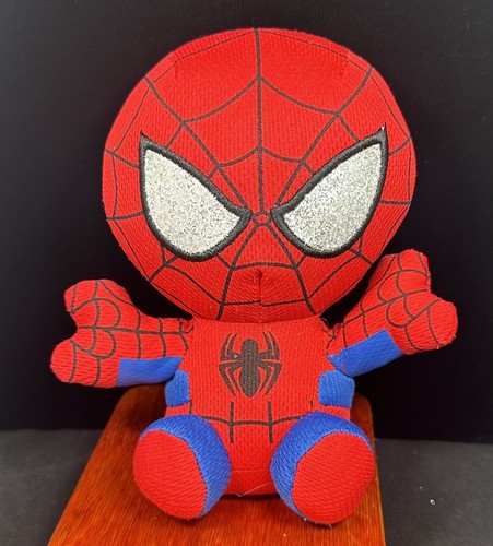 TY Beanie Baby Spider-man Marvel 6" Tall Stuffed Plush Doll No Tag! | eBay