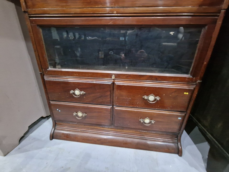 20th Century Mahogany 6 Section Stacking Bookcase Cabinet (Ref 1235 ...