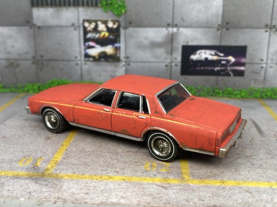 1989 Chevy Caprice Rusty Weathered Custom 1/64 Diecast Car Barn Find ...