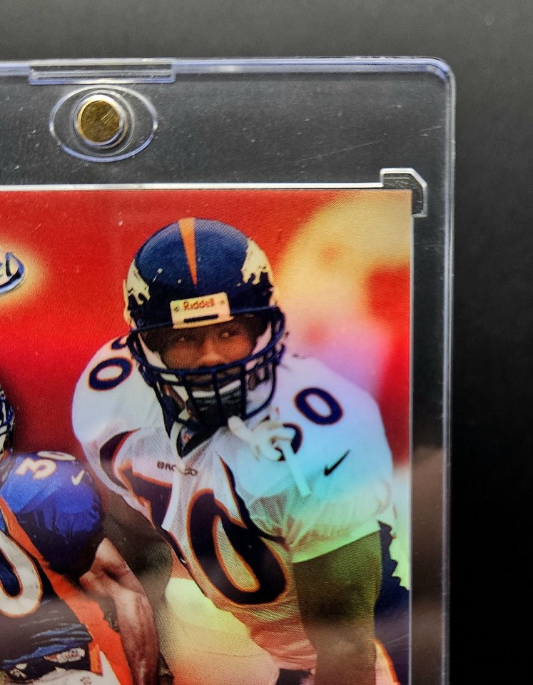 1998 Topps Gold Label Terrell Davis #10 Class 3 Black Label Denver ...