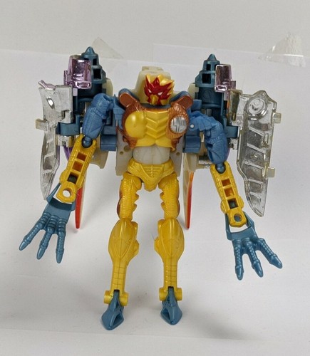 1998 Hasbro Transformers Beast Wars Air Razor Airazor Transmetal 2 100% ...