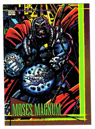 1993 MARVEL UNIVERSE BASE CARD 9 MOSES MAGNUM | eBay