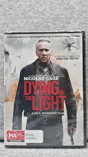 NEW: DYING OF THE LIGHT Nicolas Cage Movie DVD Region 4 PAL Free Fast ...