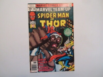 Marvel team up Spiderman and THOR #70 | eBay