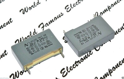 4pcs- ARCOTRONICS MKT-X2 0.22uF 275Vac 20% PCM:22.5mm R40 Radial ...