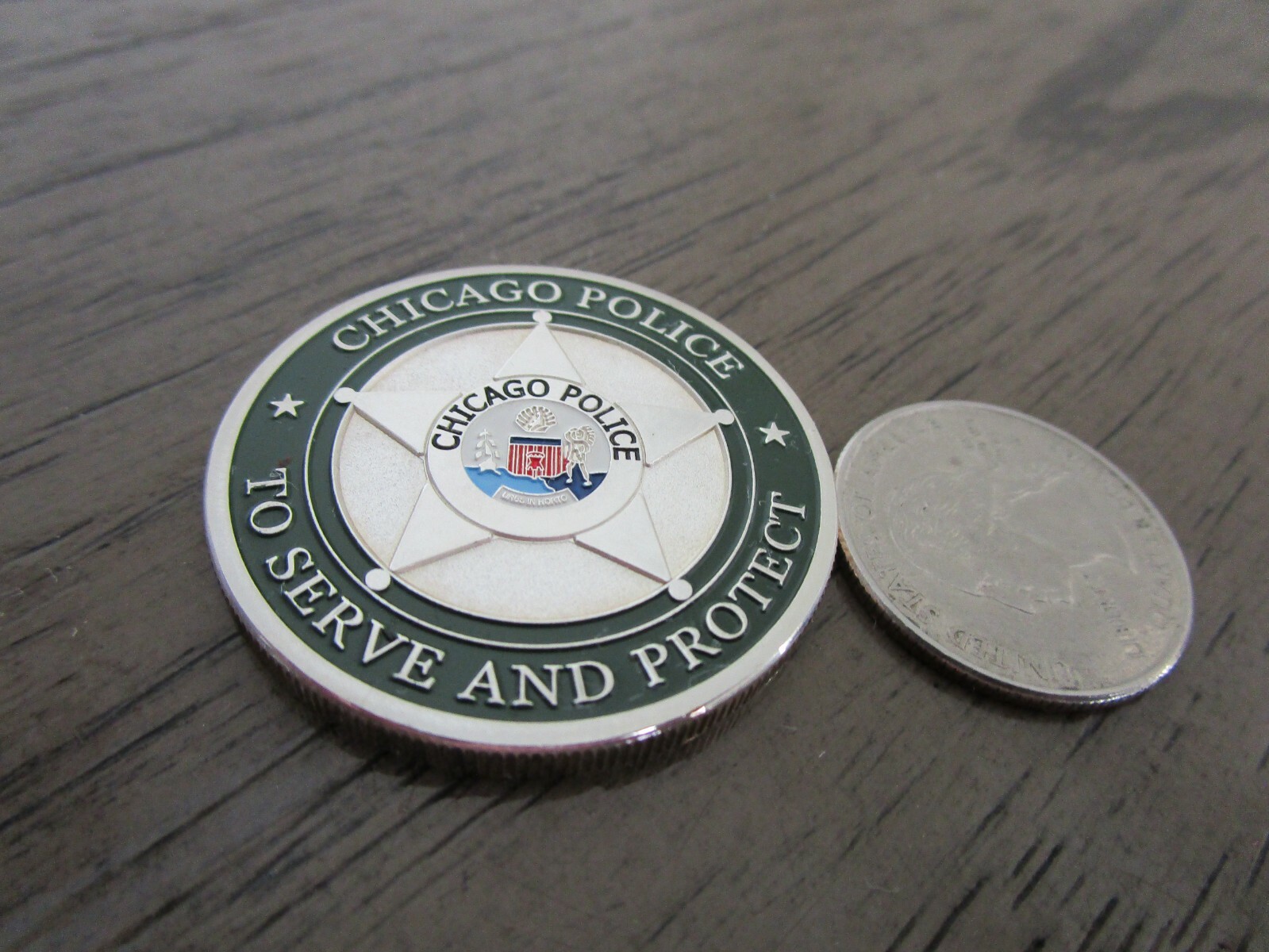 Chicago Police Department Truth Justice American Way Challenge Coin ...