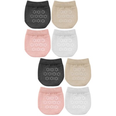 8 Pairs Half Socks Toe Topper Liner Socks Toe Cover Socks Invisible ...