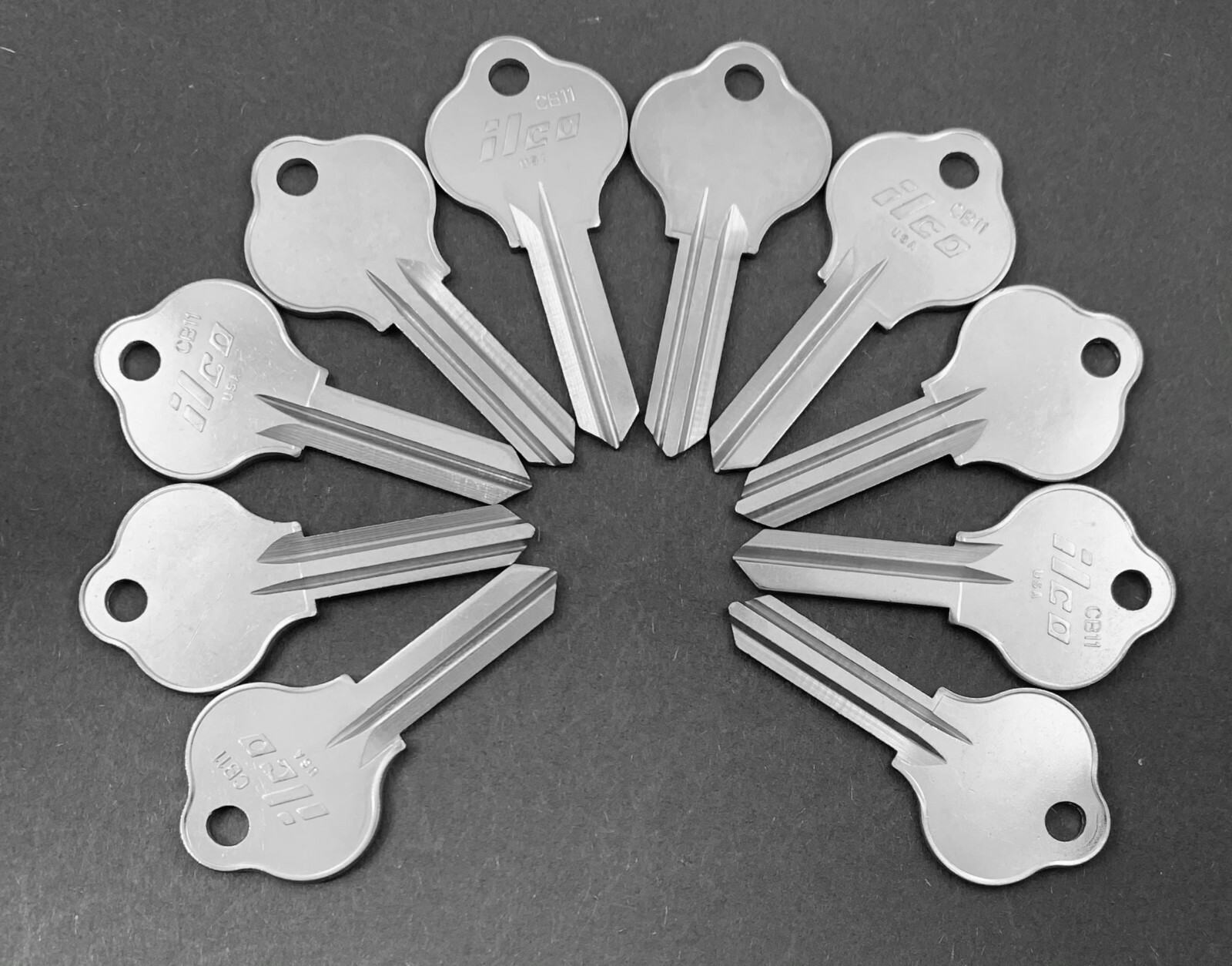 Lots of 2/5/10 ILCO CB11 Type 6 Pin Key Blanks for Corbin SY4-L2-6 ...